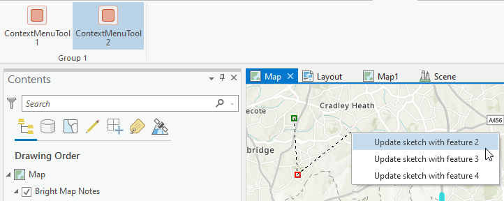ProGuide Context Menus - Esri/arcgis-pro-sdk GitHub Wiki