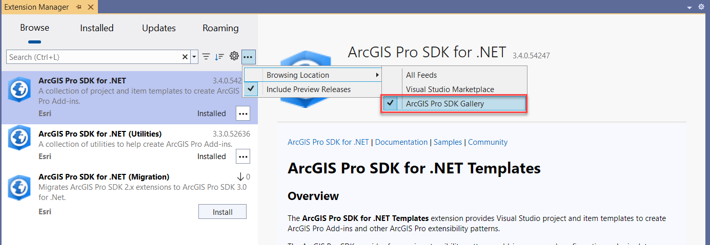 VS2022中ArcGIS Pro SDK for .NET安装和卸载指南 - XYSGIS - 博客园